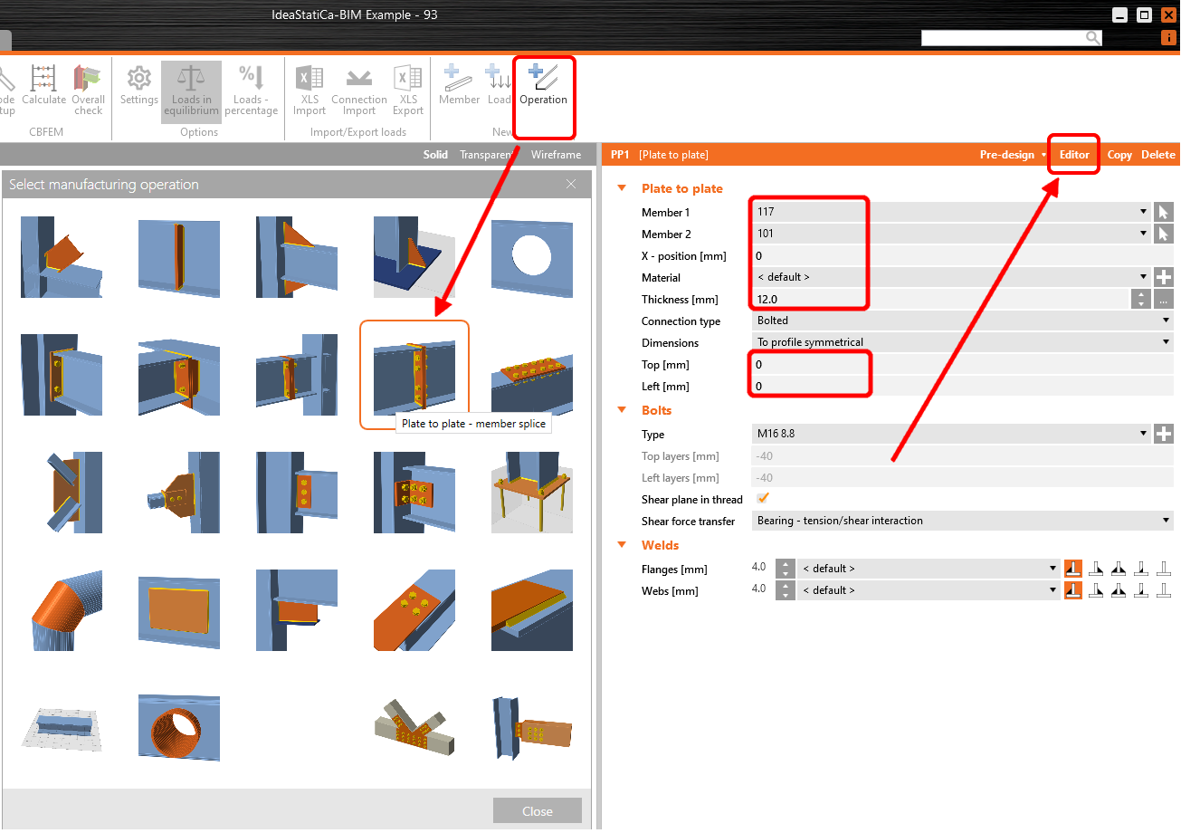 RFEM/RSTAB BIM link for steel member design (EN) | IDEA StatiCa